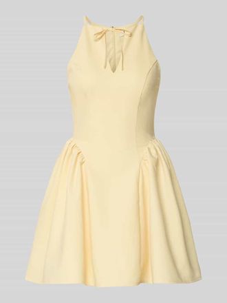 Little Mistress Cocktailkleid mit Schl&uuml;sselloch-Ausschnitt