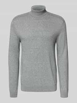 Selected Rollkragenpullover mit gerippten Abschl&uuml;ssen