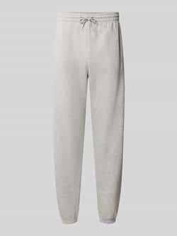 New Balance Regular Fit Sweatpants aus Baumwoll-Mix mit Label-Stitching