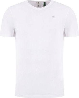 G-Star Raw T-Shirt Base-S D16412-336-110 Wei&szlig; Regular Fit