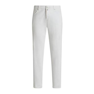 Kiton Stretch Baumwoll-Five-Pocket-Hose - - Jeans - Herren - Wei&szlig; - W42