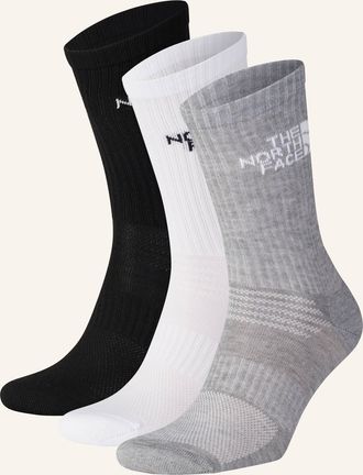 The North Face 3er-Pack Sportsocken Multi Sport Cush Crew schwarz