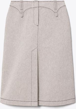 Tory Burch Damen Rock aus Baumwollcanvas