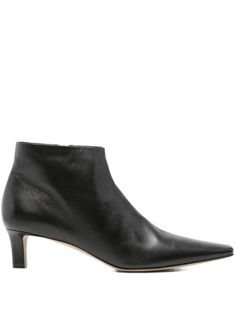 The Row bottines Carla 45 mm à bout pointu - Noir