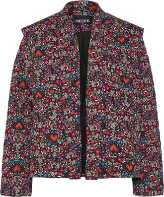 Pieces Pcsaroline Short Printed Jacket