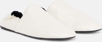Khaite Slip-on Banks en cuir