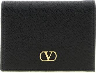 Valentino Garavani Femme, Accessoires, Noir, Taille: ONE Size Portefeuille VLogo Signature