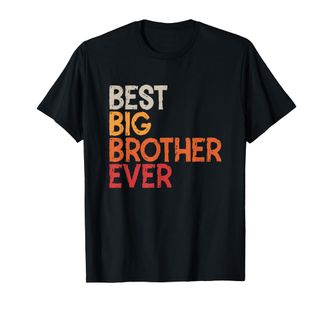 Generic Best Big Brother Ever Geschwister Vintage Distressed Big Brother T-Shirt