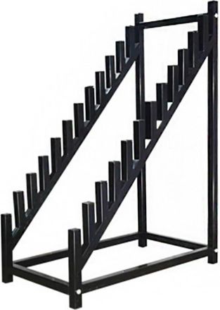 Generic Fliesenst&auml;nder, Aufbewahrung Von Eisenfliesenmustern, 12-teiliges Bodenmusterregal for Ausstellungsr&auml;ume, for Einzelhandelsgesch&auml;ften(50x60x83cm)