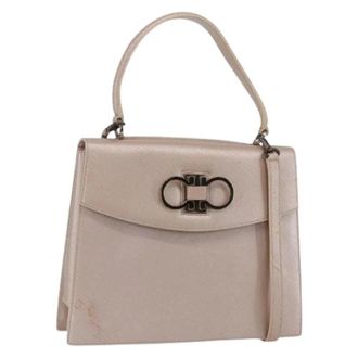 Ferragamo Pre-owned Lederhandtasche - - Pre-owned - Damen - Rosa - ONE SIZE
