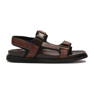 Kazar Bequeme Ledersandalen in brauner Farbe - - Shoes - Herren - Braun - 46 EU