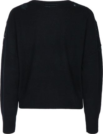 Ermanno Scervino Giro Pizzo Sweater - Black