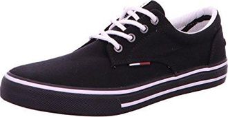 Tommy Jeans EM0EM00001 Homme Sneakers Basses, Noir (Black 990), 42 EU