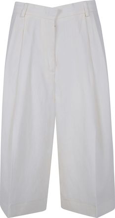 Fabiana Filippi Cropped Wide Leg Trousers