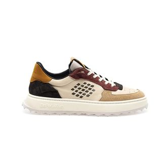 Bepositive Low-Top Sneaker - Cuprace Basket - Leather + Suede - Gr. 40 (EU) - in Braun - f&uuml;r Damen