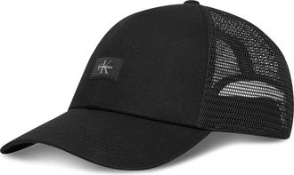 Calvin Klein Cap Calvin Klein Monologo Woven Patch Trucker LV04D5099G Schwarz
