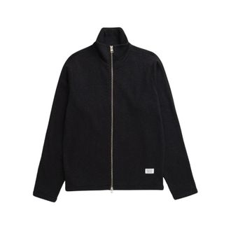 Norse Projects Homme, Pulls, Noir, Taille: XL Le Teno Cardigan