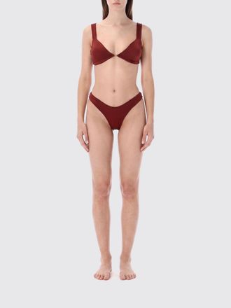 Matine&eacute; Bikini triangle avec encolure en V et culotte br&eacute;silienne