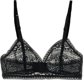 Eres Eres, Femme, Sous-v&ecirc;tements, Noir, Taille: 110A FR Intriguee Triangle Bra