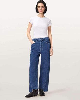 AllSaints Fox - Jean - Indigo fonc&eacute;-Bleu
