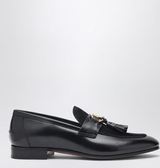 Valentino Garavani Vaniteux loafer in calfskin and split leather
