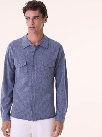 Kujten Chemise cachemire homme poches poitrine - Chemise Julius