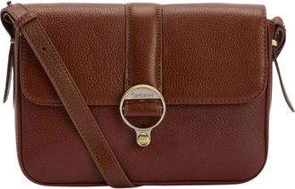 Barbour Homme, Sacs, Brun, Taille: ONE Size Rosa Leather Crossbody Bag