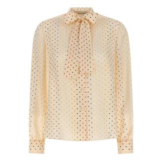 Valentino Garavani Stelline Firma Sternen Twill Hemd - - Blouses & Shirts - Damen - Rosa - M