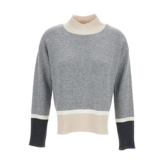 Lorena Antoniazzi Damen, Strickwaren, Grau, XSGr&ouml;&szlig;e