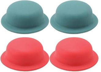 BESTOYARD 4 Pi&egrave;Ces Poign&eacute;E De Couvercle En Silicone Anti-Br&ucirc;Lure R&eacute;Sistante &Agrave; La Chaleur Pour Couvercles De Pot Universels Couvre-Poign&eacute;Es De Casseroles Faciles