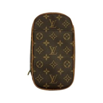 Louis Vuitton Pre-owned Monogram Pochette Gange Sac Bandouli&egrave;re - Femme - Pre-owned - Brun - Taille: ONE Size