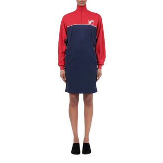 Maison Margiela Logo Print Mini Dress - - Dresses - Damen - Mehrfarbig - M