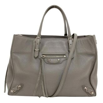 Balenciaga Sac &agrave; main Vintage Pre-owned - Femme - Pre-owned - Gris - Taille: ONE Size