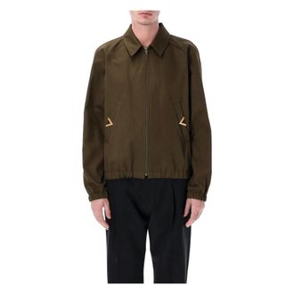 Valentino Garavani Giubbino VGold Jacket - - Jackets - Herren - Gr&uuml;n - XL