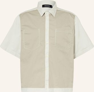 Dsquared2 Kurzarm-Hemd Comfort Fit beige