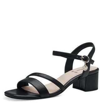 s.Oliver Femme 5-28207-42 Sandale &agrave; Talon, Noir, 37 EU
