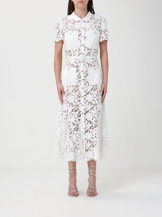 Self Portrait Robe SELF-PORTRAIT Femme couleur Blanc