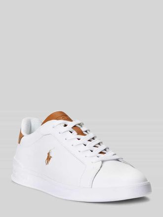Polo Ralph Lauren Sneaker aus echtem Leder mit Logo-Details