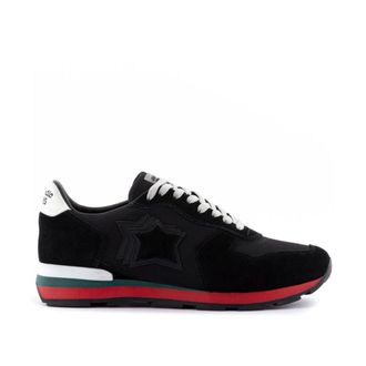 Atlantic Stars Sportliche Casual Mode Sneakers f&uuml;r M&auml;nner - - Shoes - Herren - Schwarzk - 41 EU