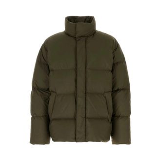 Saint Laurent Down Puffer Jacket - - Jackets - Herren - Gr&uuml;n - L