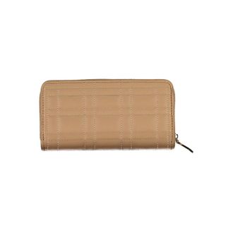 Calvin Klein Quilted Polyester Wallet - Beige