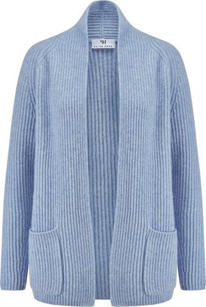 Peter Hahn Strickjacke Peter Hahn blau