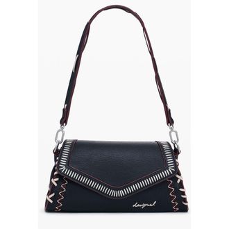 Desigual Schwarze Polyethylen Damenhandtasche