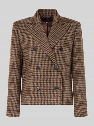Max Mara Regular Fit Kurzblazer aus Schurwoll-Mix Modell GERUSIA