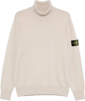 Stone Island Herren, Strickwaren, Beige, XLGr&ouml;&szlig;e