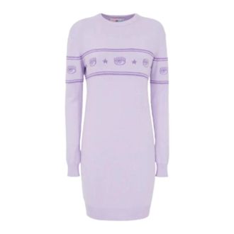 Chiara Ferragni Abito Lilla Kleid - - Dresses - Damen - Lila - XS