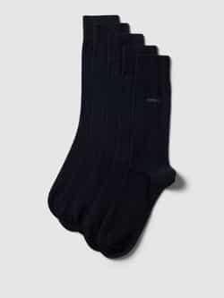 HUGO BOSS Socken mit Label-Detail im 4er-Pack