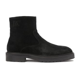 Kazar Herren Wildlederstiefel in Schwarz - - Shoes - Herren - Schwarzk - 44 EU