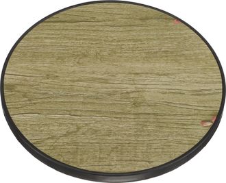 Pretyzoom Runder Holz hockersitz Ersatzteil Stabile Sitzfläche aus Robustem Holz Langlebiger Hocker Sitzersatz für Barhocker Küchenstuhl Vielseitig Einsetzbar f