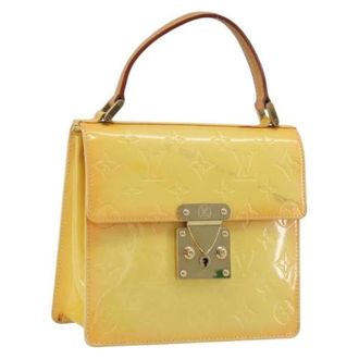 Louis Vuitton Pre-owned Toile sacs-louis-vuitton - Femme - Pre-owned - Jaune - Taille: ONE Size